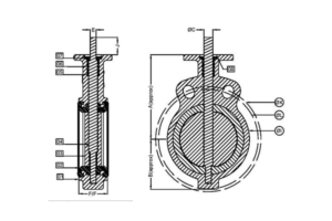 Gear operated butterfly valve Manufacturer - Jekon Valves